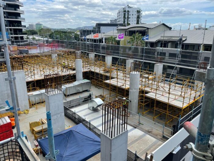 Cogent Scaffolding | Construction begins on the Allere Collection